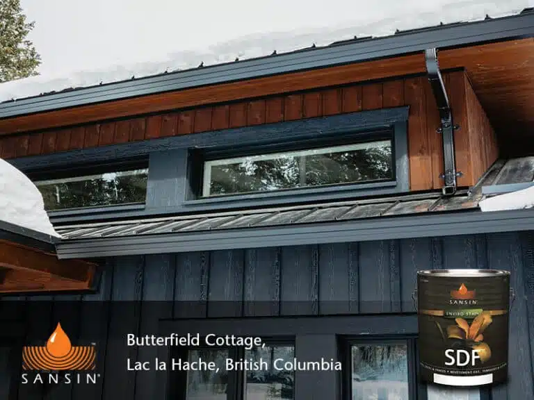 Wood finish for exterior surfaces | The Sansin Corporation