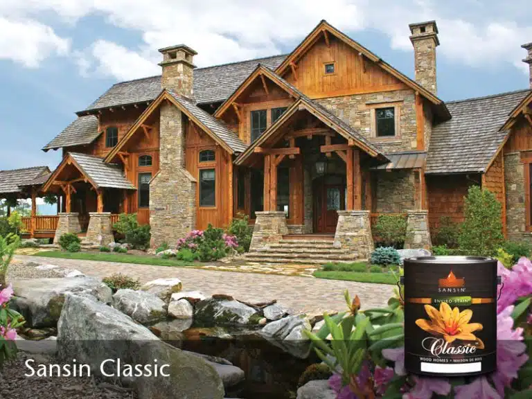 Wood finish for exterior surfaces | The Sansin Corporation
