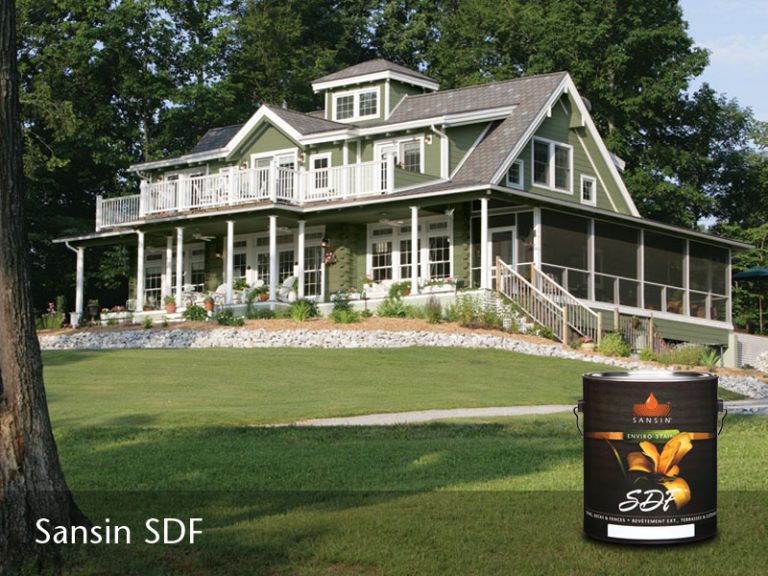 Wood finish for exterior surfaces | The Sansin Corporation