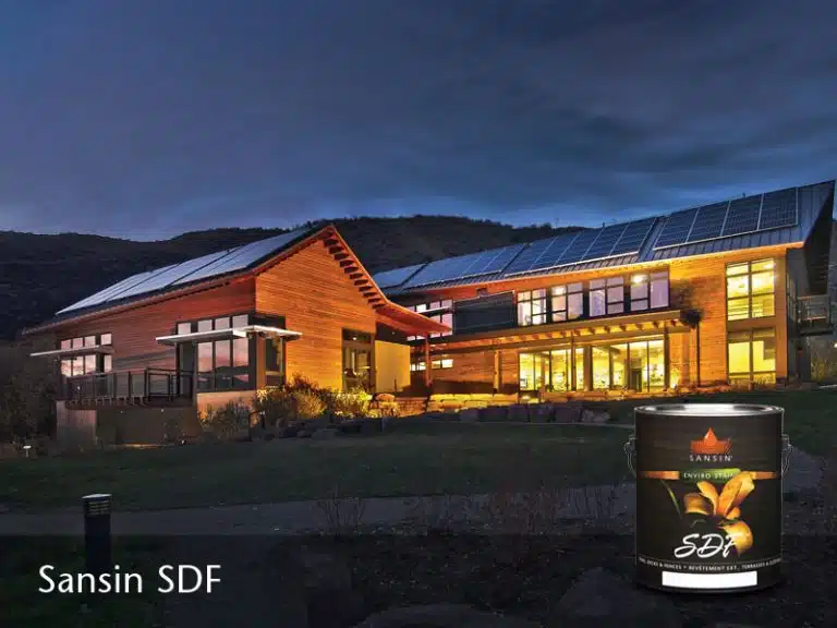 Wood finish for exterior surfaces | The Sansin Corporation