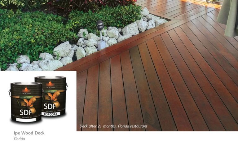 Ipe and Sansin’s SDF Finish – A Perfect Match | The Sansin Corporation