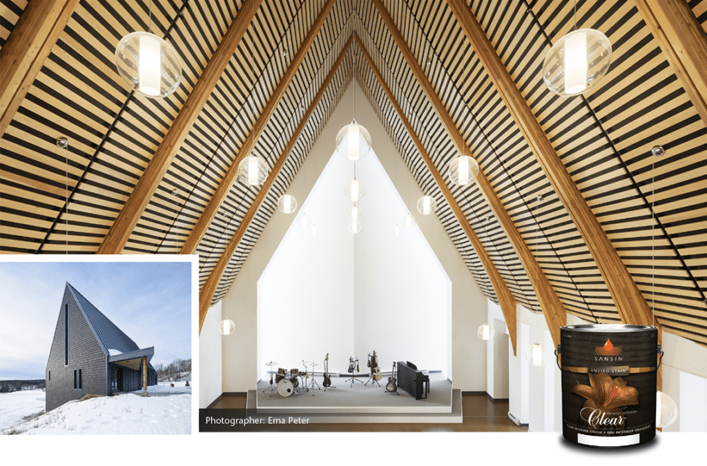 Sansin Coatings Highlight Beauty of Wood in First Nation Sacred Space ...